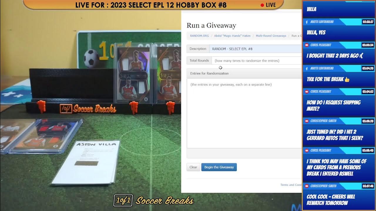 LIVE BREAK 24/6/23 - 2023 SELECT FIFA #3, 2023 SELECT EPL #8 - YouTube