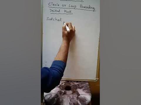 CHAPTER - 13 - Circle Or Loop Preceding Initial Hooks - YouTube