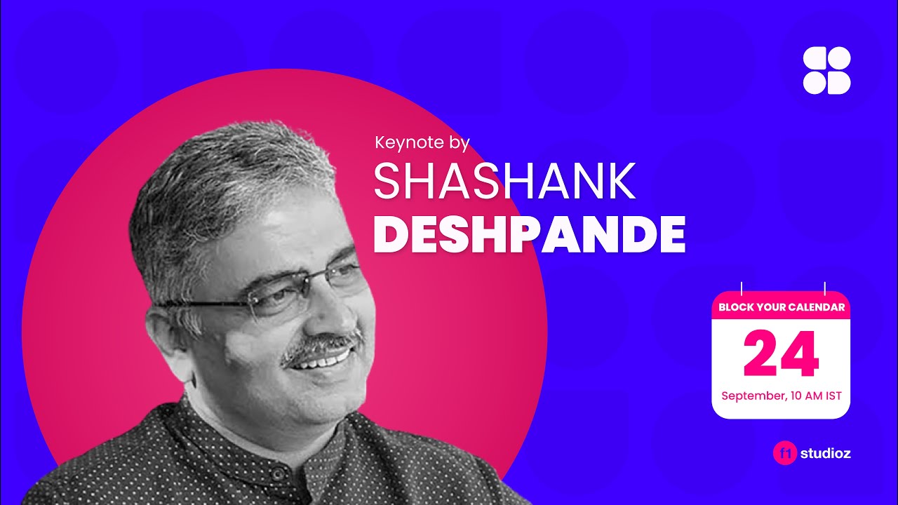 Keynote Speech By Mr Shashank Deshpande Sarva22 Youtube