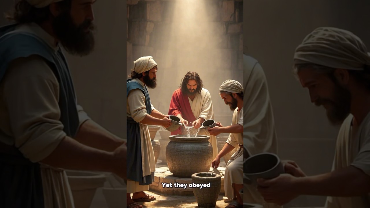 "Jesus’ first miracle that changed everything. 🍷 #christian # ...