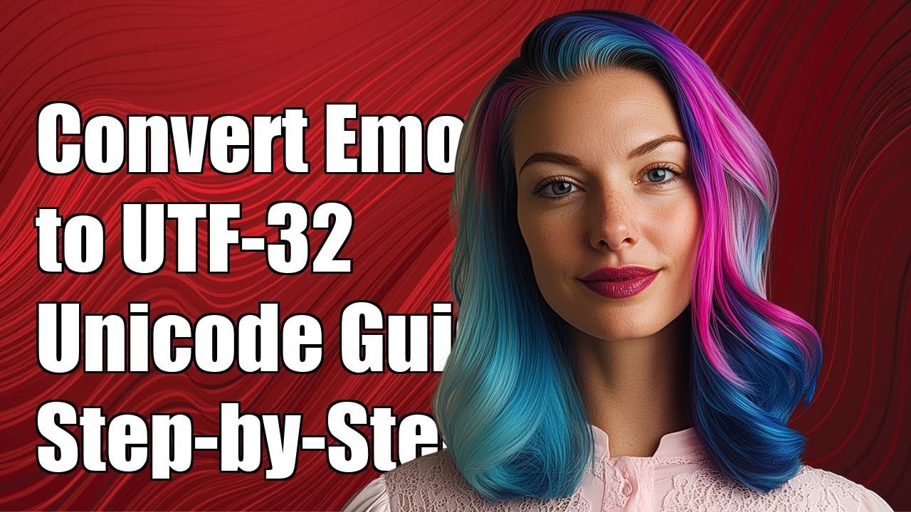Convert Emoticons to UTF-32/Unicode: A Step-by-Step Guide - YouTube