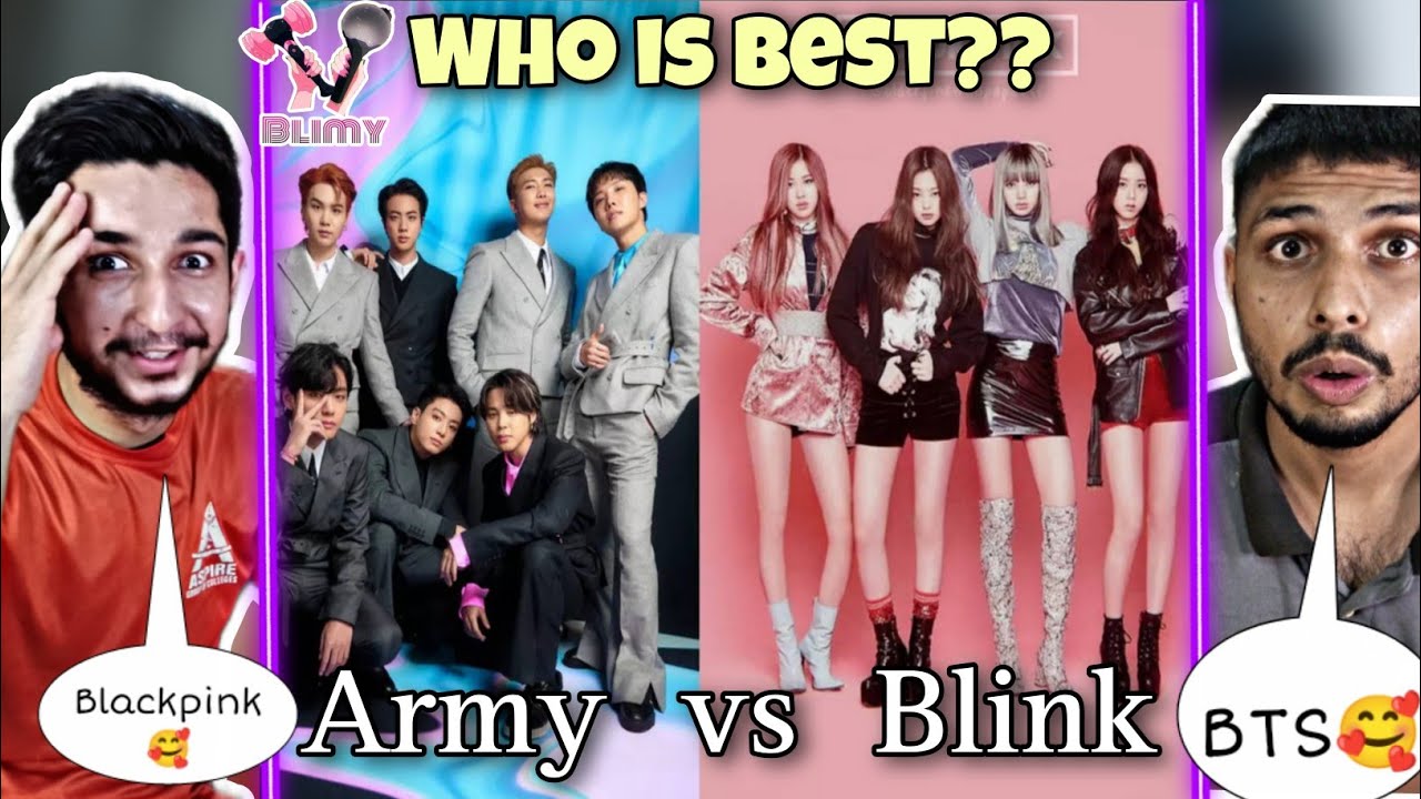 Army_vs_Blink Bts & Blackpink love ||BTS Reaction||viral video ...