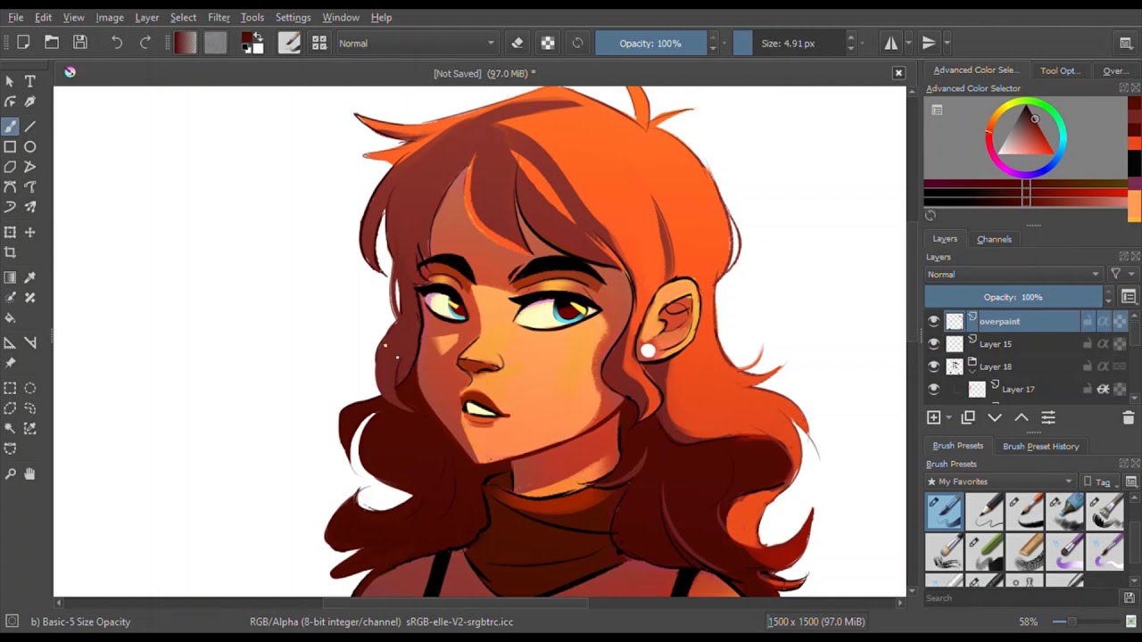 Speed Paint tutorial #1 - YouTube