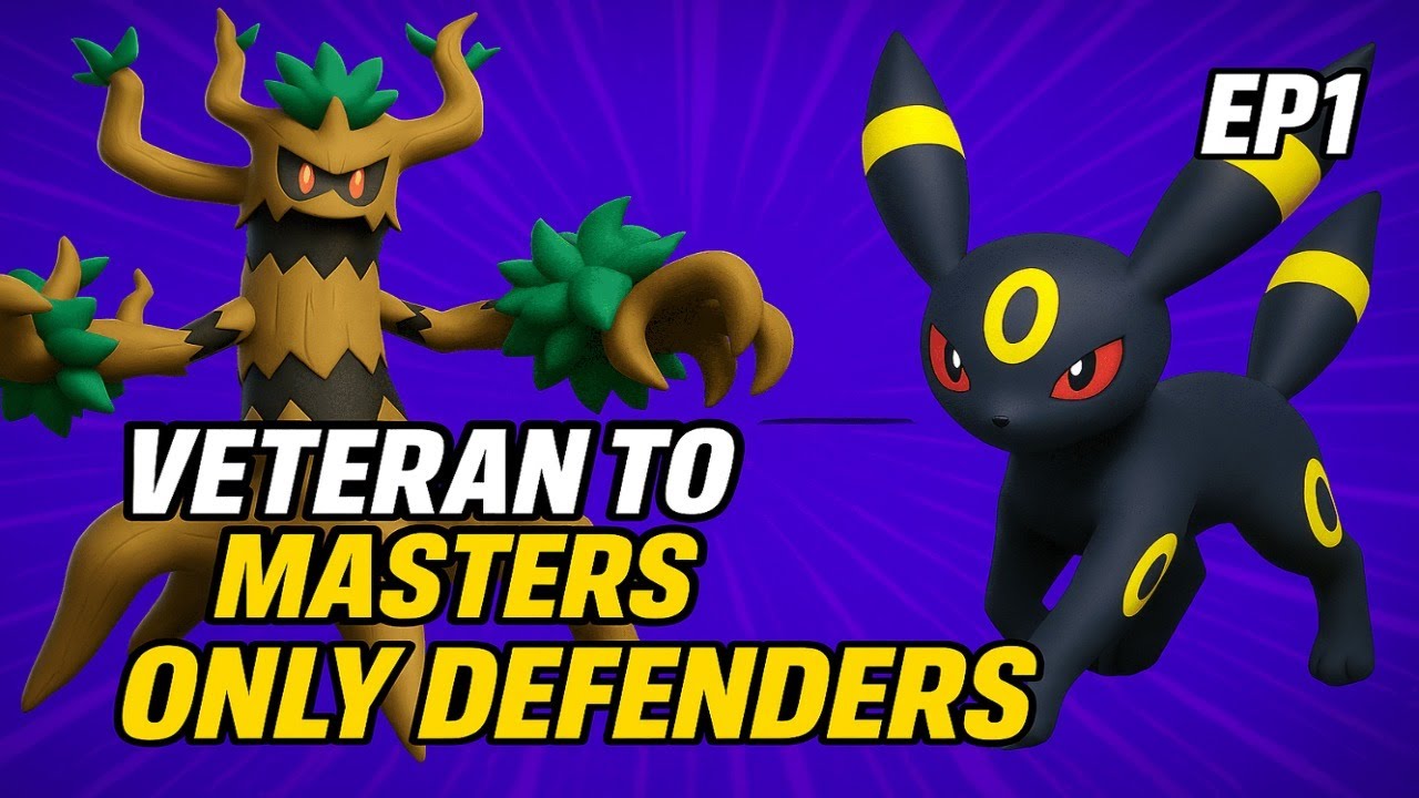 Reaching Master Using ONLY Defenders | Ep.1 | Pokemon Unite - YouTube