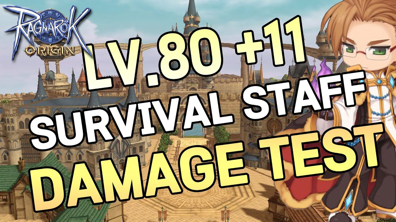 Ragnarok Origin Magician Wizard High Wizard LV.80 +11 Survival Staff ...
