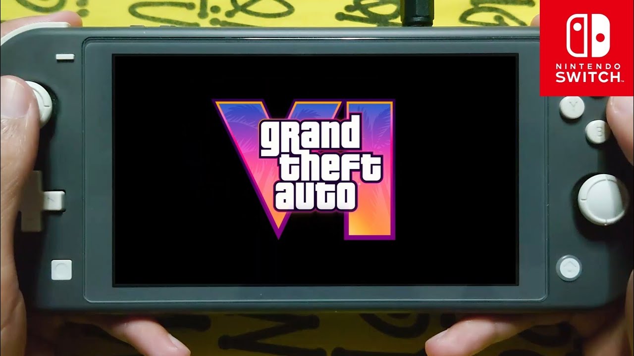 GTA 6 di Nintendo Switch Lite│Grand Theft Auto VI Trailer 1 - YouTube