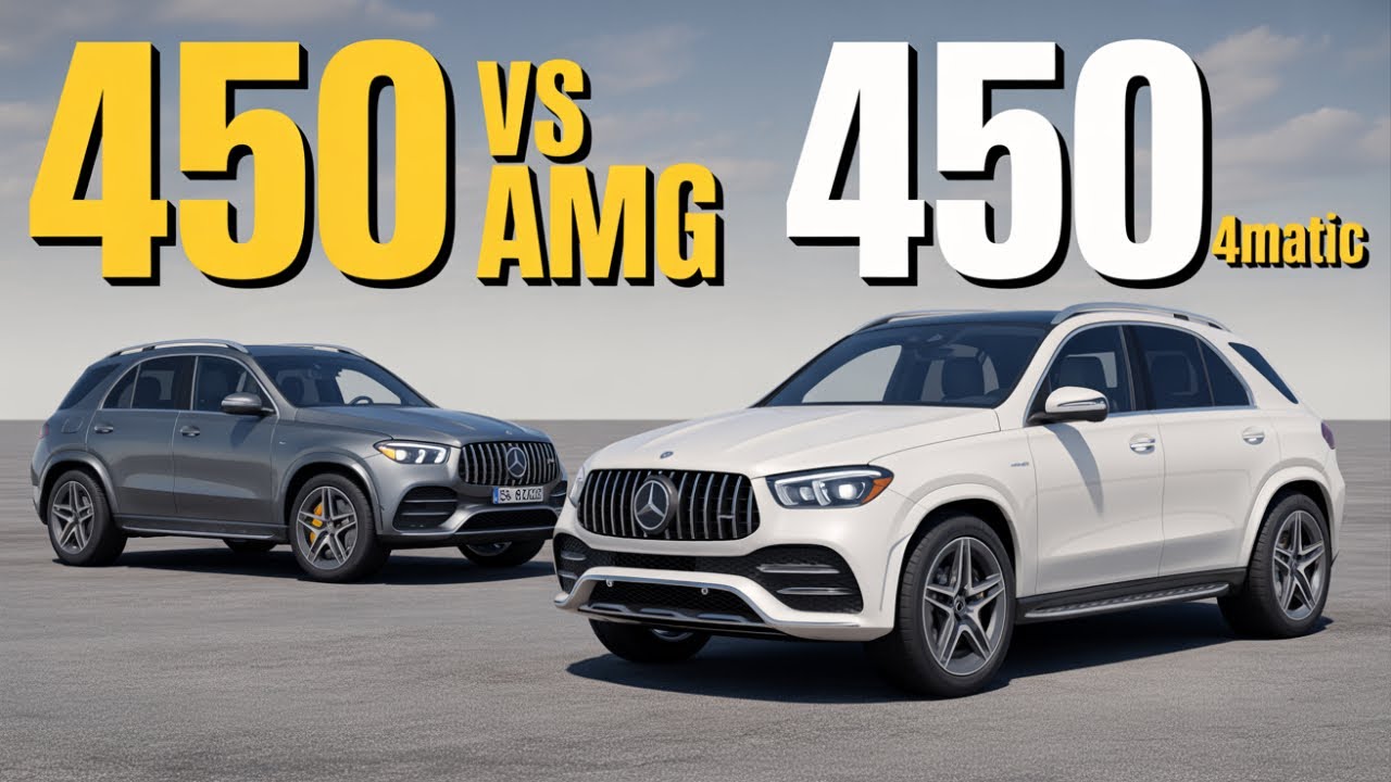 Dueling Luxury: Mercedes GLE 450 vs. GLE 43 AMG - Which Reigns Supreme ...