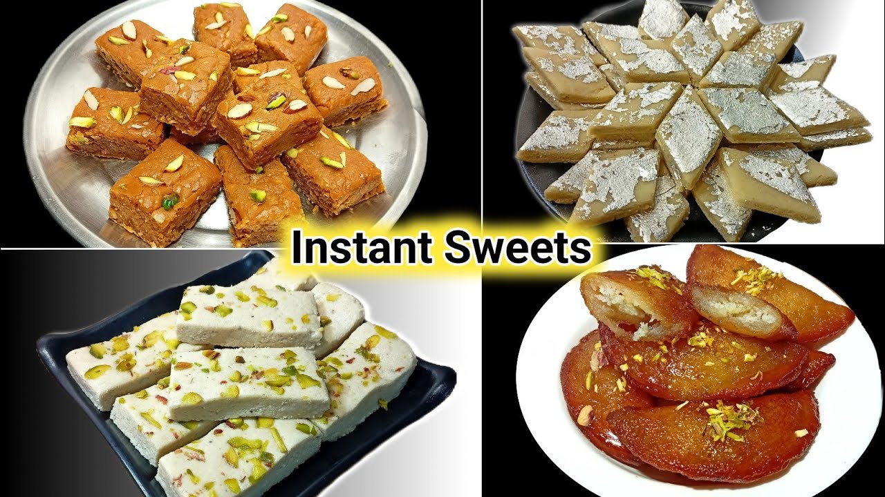 5 Minutes Sweet Recipes | Instant Sweet Recipes | Easy Sweet Recipes ...