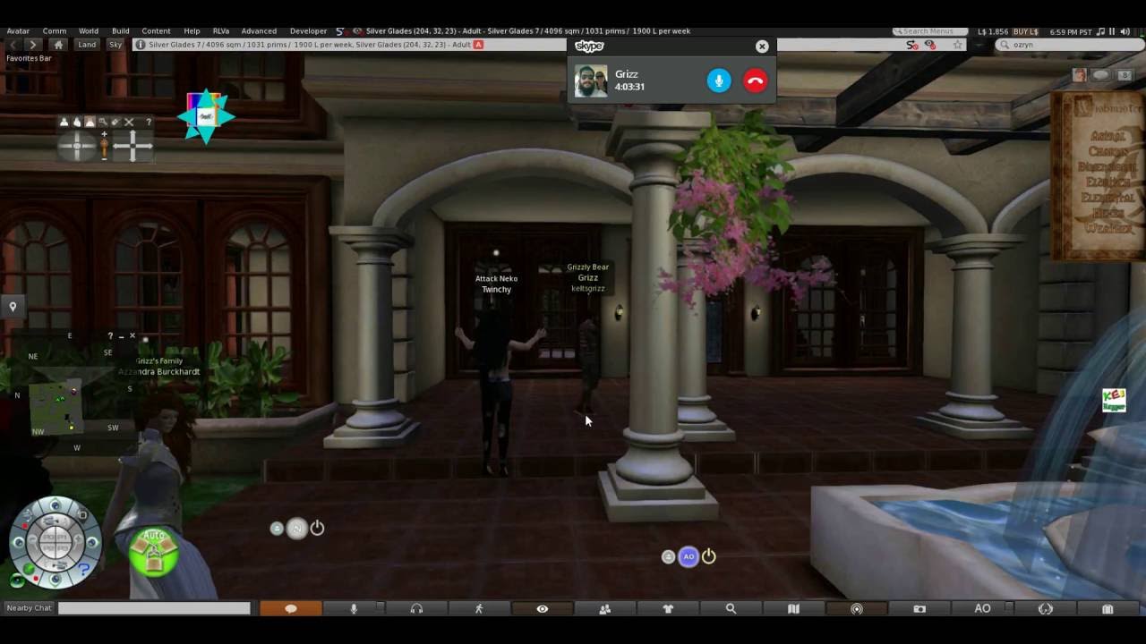 Complete Second Life Nonsense - Gestures Overload - YouTube