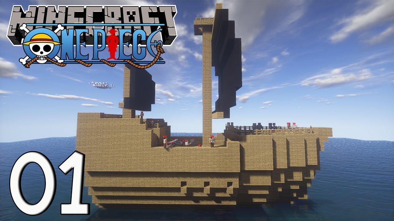 Minecraft วันพีช One Piece New world #1 วันแรกของโจรสลัด - YouTube