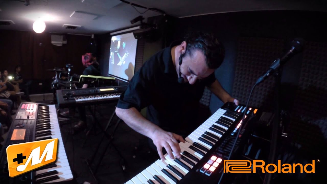 CLINICA ROLAND Teclados y Percusión Electrónica (1ra.Parte) - YouTube