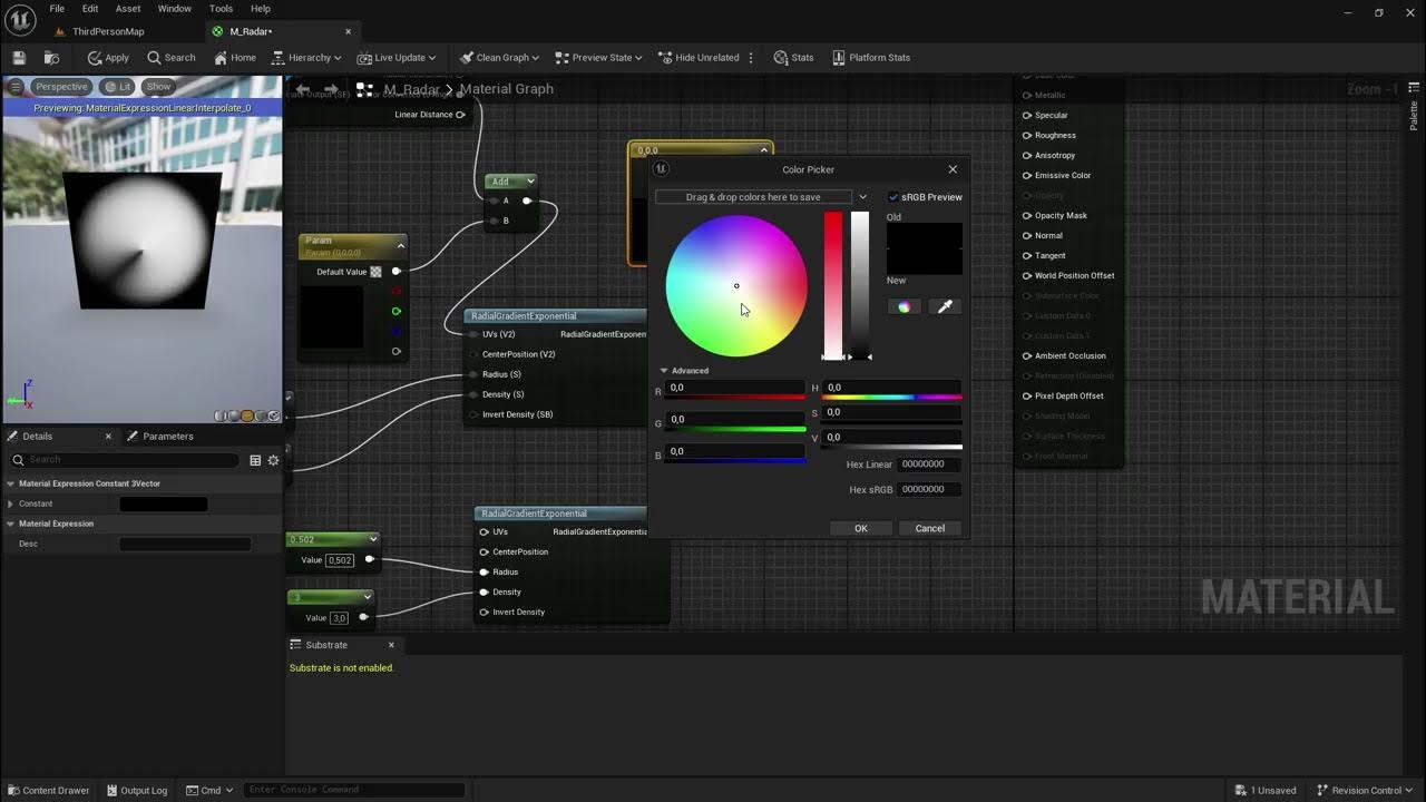Unreal Engine 5 Radar Animációs Anyag 20 Perc Alatt - YouTube