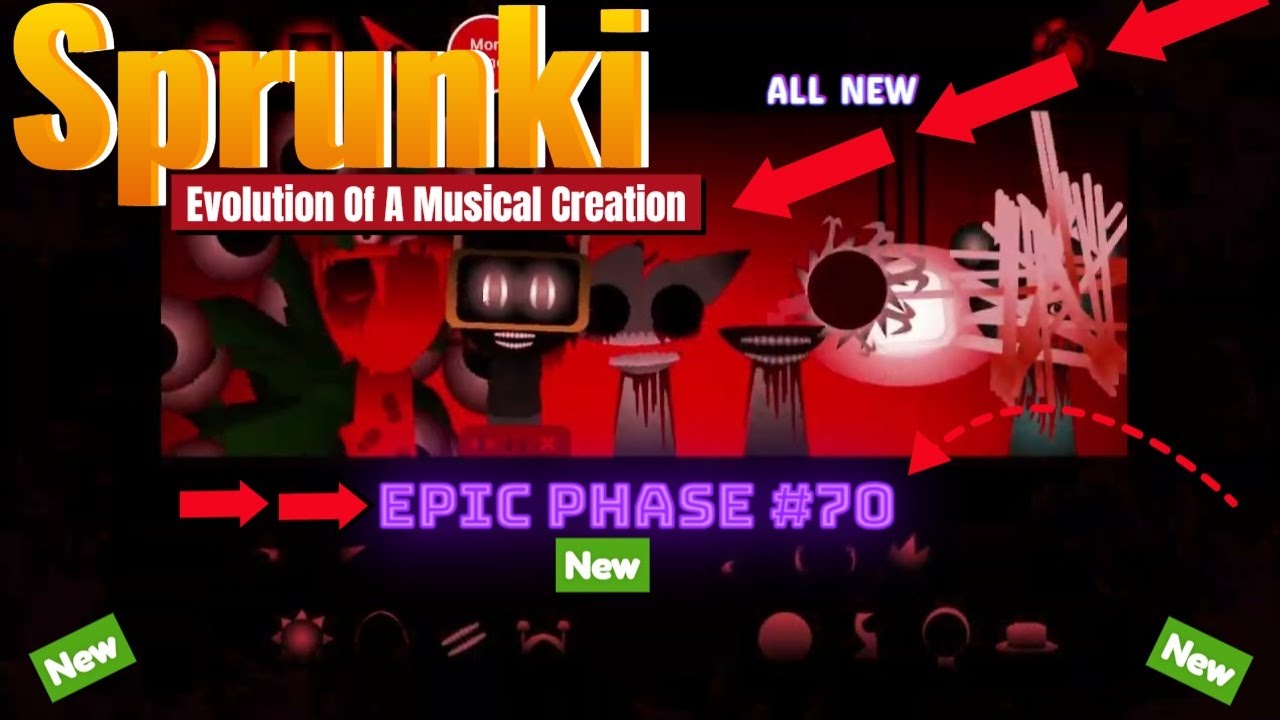 Epic Sprunki Phase #70 : Evolution Of A Musical Creation - YouTube