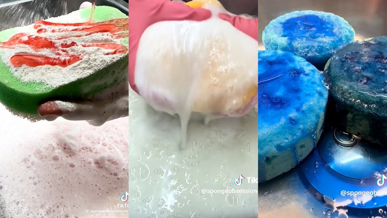 Mind-Blowing Sponge Squeezing ASMR Experience - YouTube