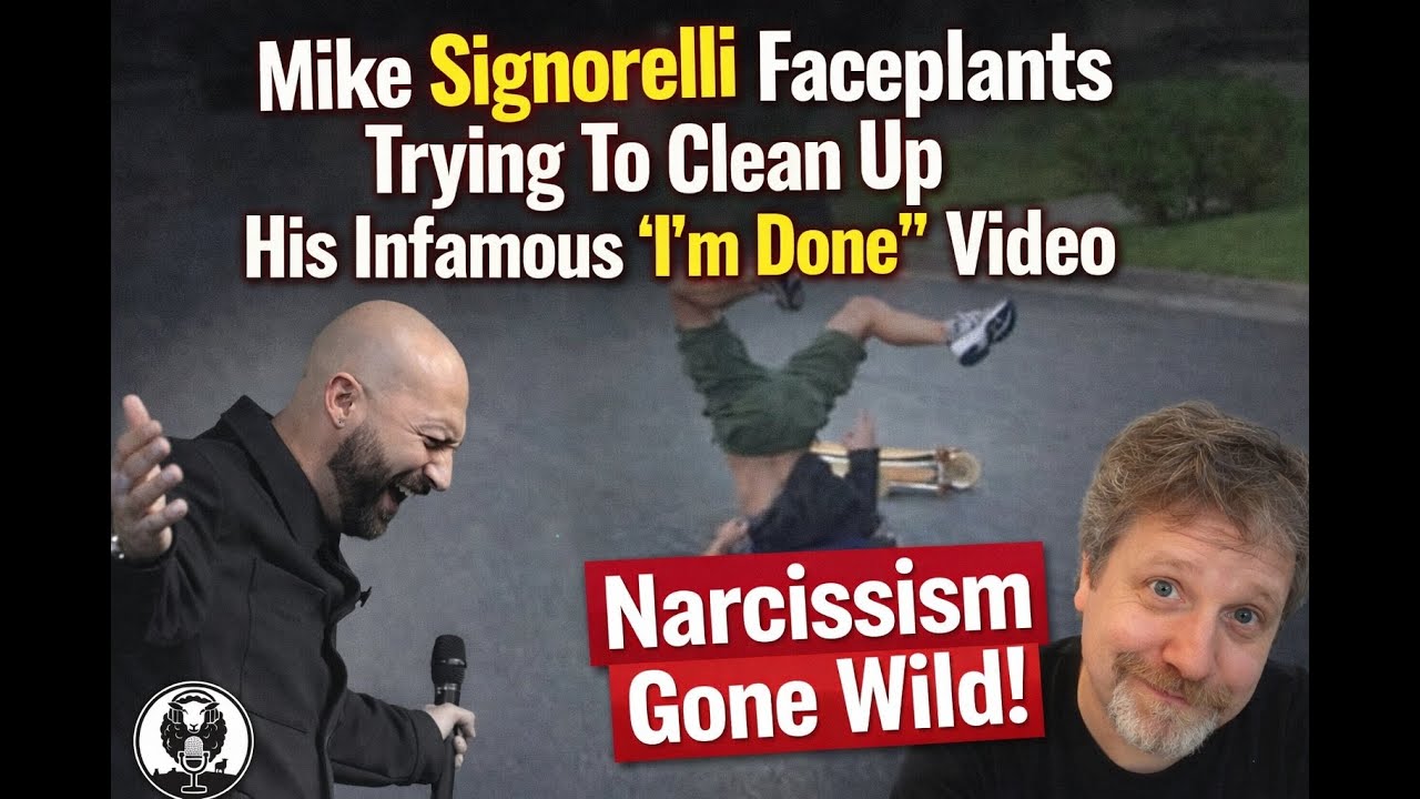 Mike Signorelli Faceplants Trying to Clean Up His Infamous "I'm Done ...