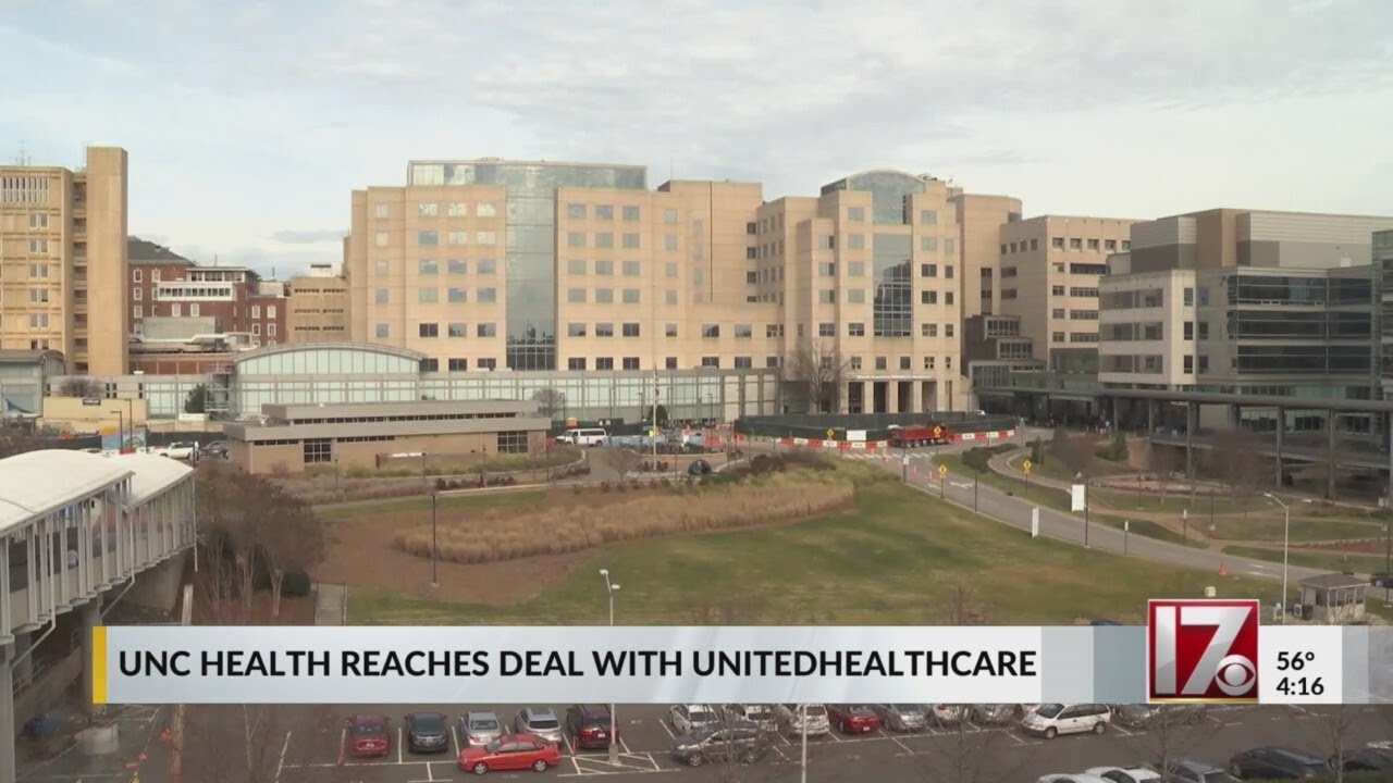 UNC Health announces long-term agreement with UnitedHealthcare - YouTube