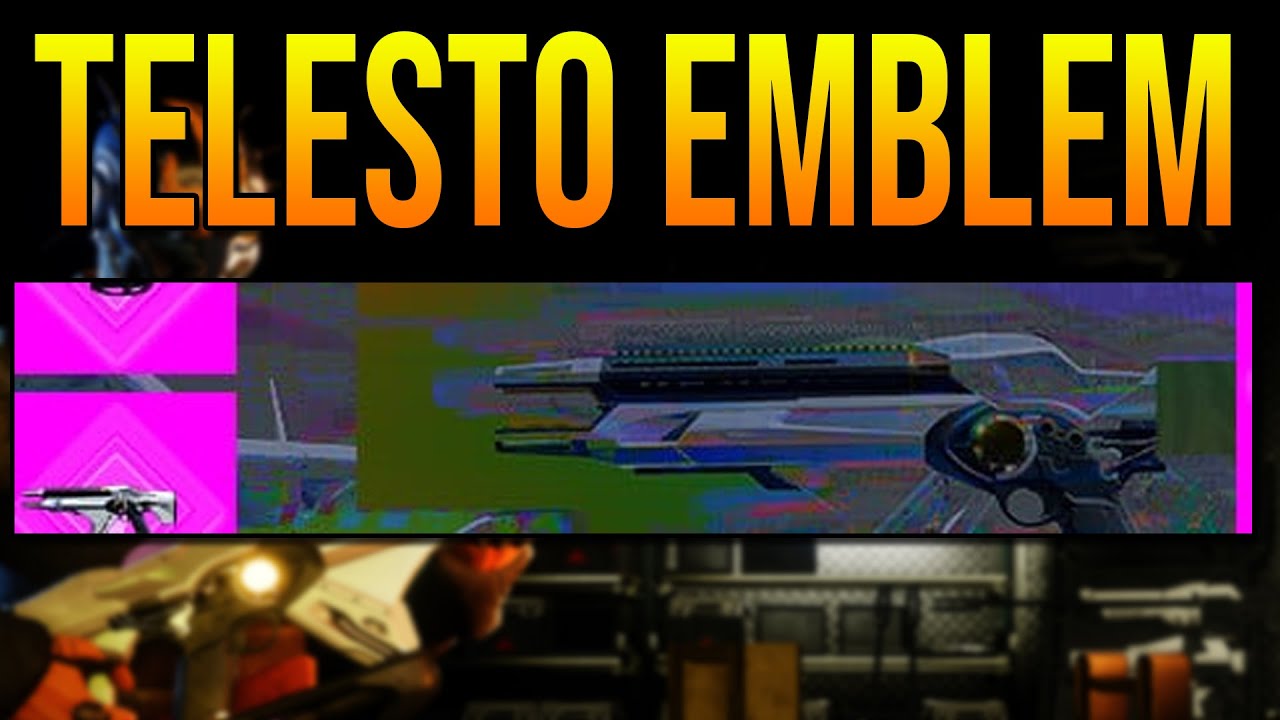 NEW Telesto Emblem "Shrodingers Gun" is AMAZING! (Season of the Haunted ...