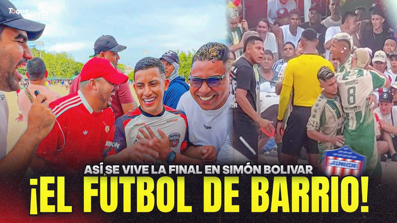 T1-E16 🔥 ¡MUY INTENSO! ASÍ SE VIVE UNA FINAL DE FÚTBOL DE BARRIO EN ...