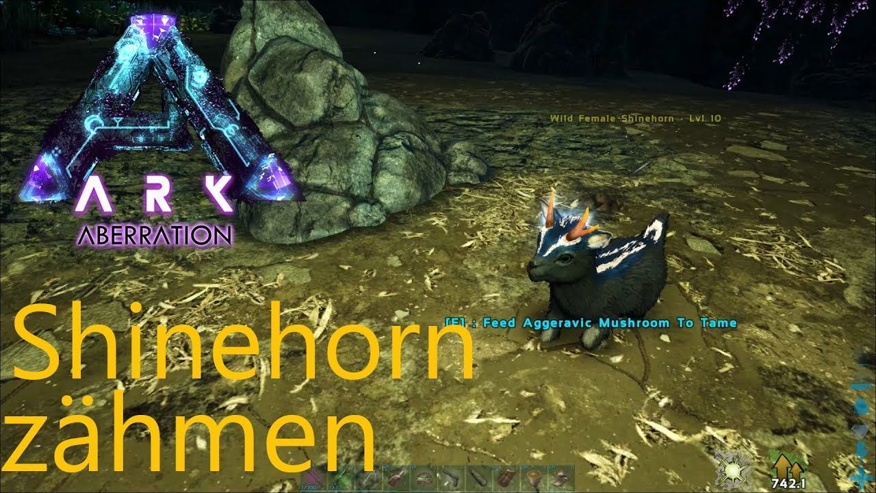 [1080p/deutsch] Aberration Shinehorn zähmen ARK: Survival Evolved - YouTube