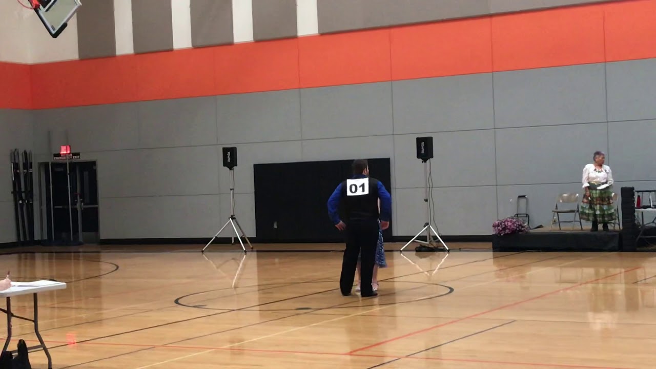 Siearra Webber and Patrick Hubble advanced round dance rumba hash - YouTube