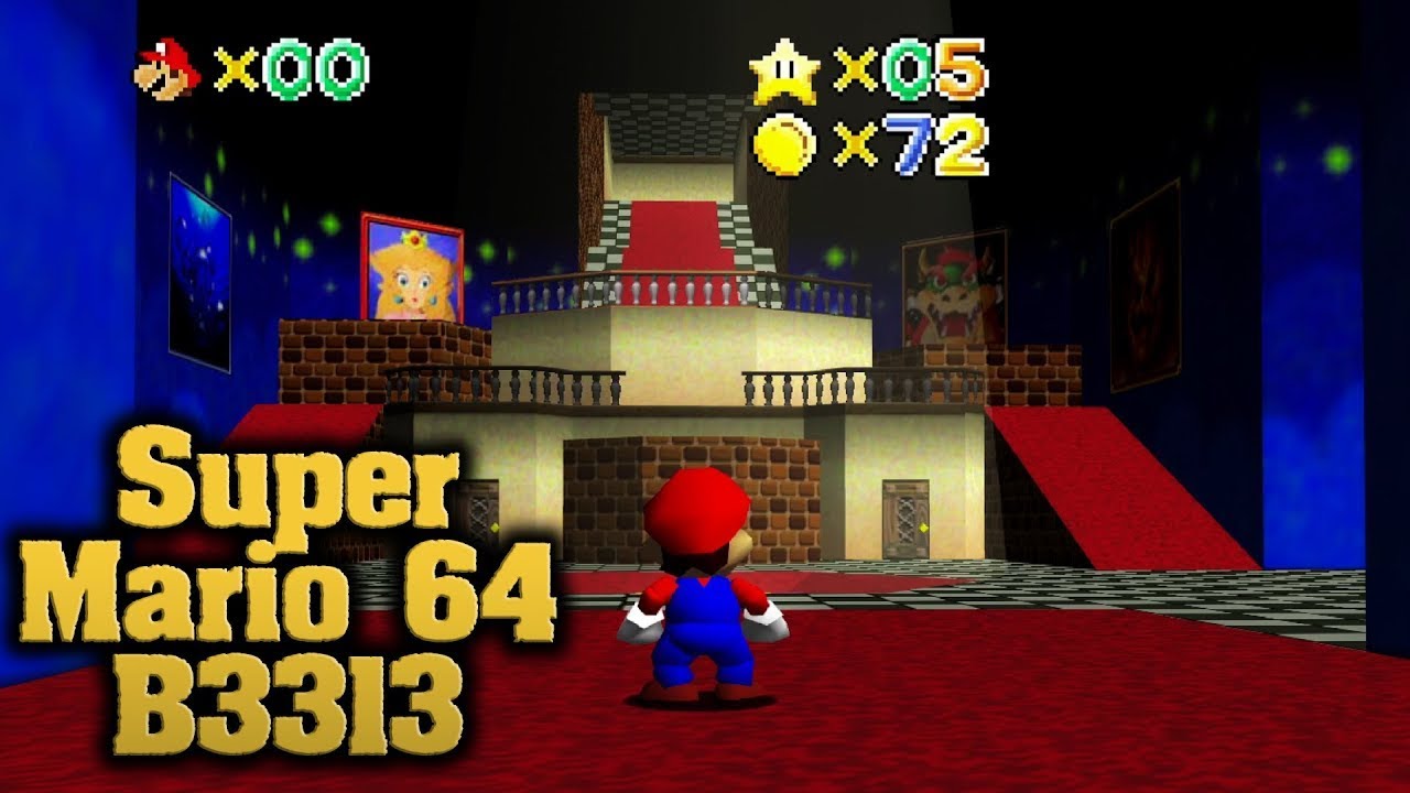 👉👉 SUPER MARIO 64 B3313 HACK ROM - YouTube