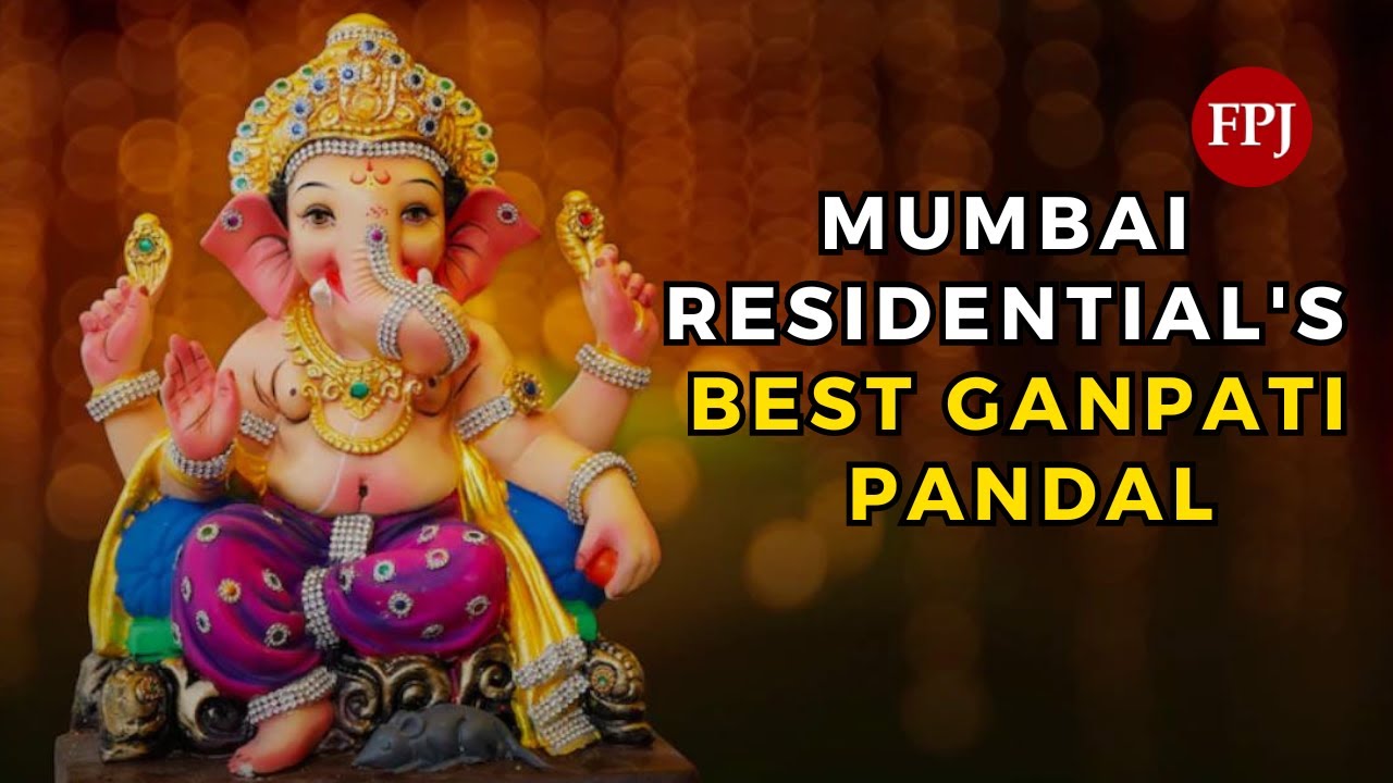 Mumbai's Best Ganpati Idols Across Residential Societies | Watch the ...