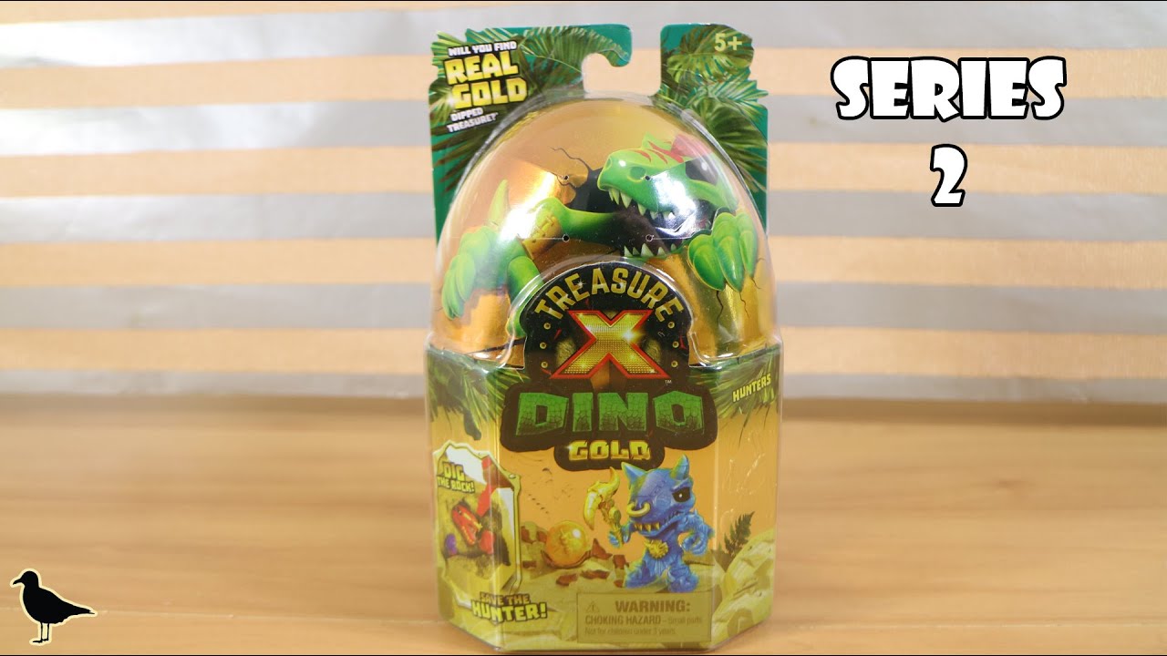 Treasure X Dino Gold Series 2 Toy Opening! | Birdew Reviews - YouTube