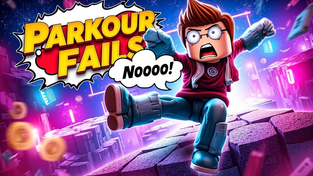 Epic Fails in Roblox Ninja Challenge Parkour – Watch Me Fall! | #roblox ...
