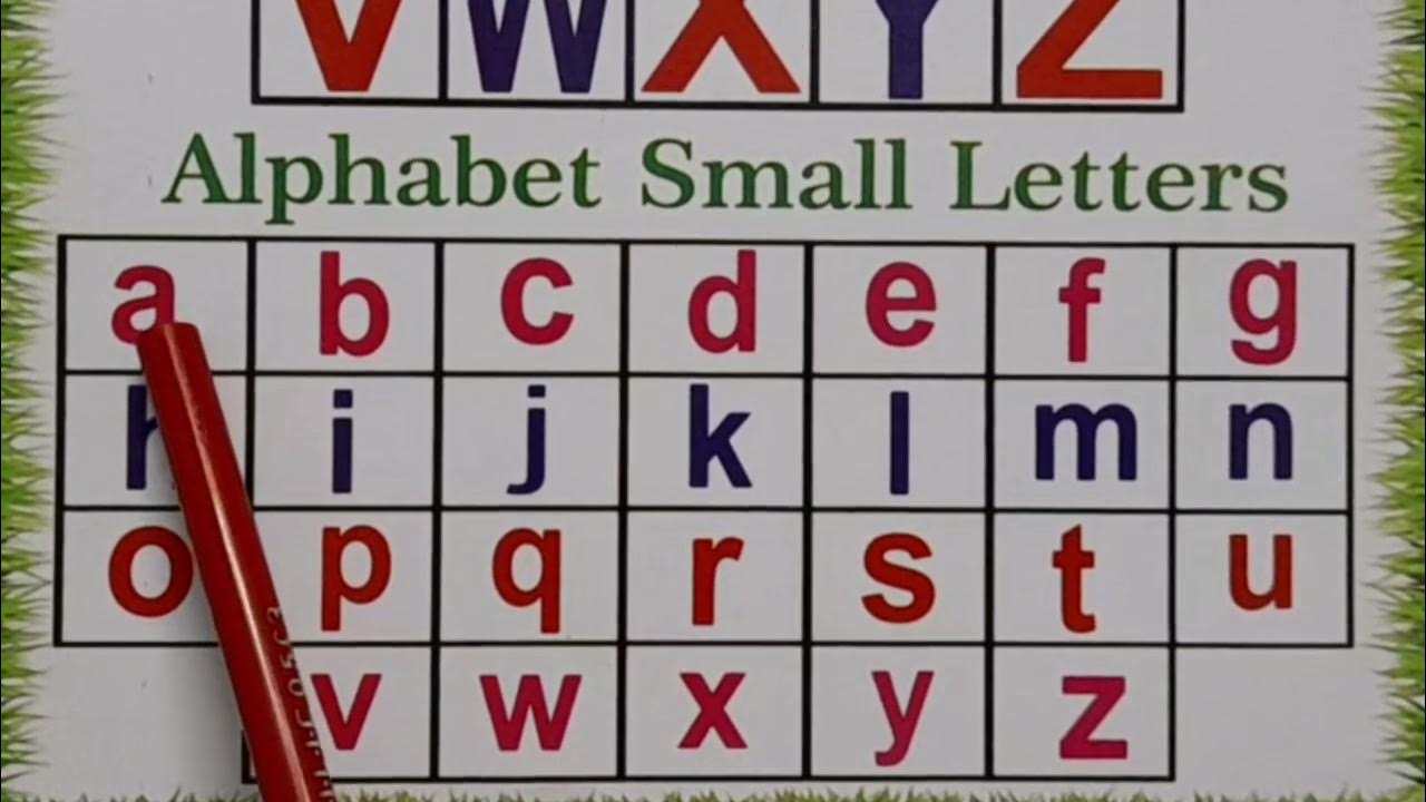 English Alphabet Capital And Small Letter || Capital Letters A To Z ...