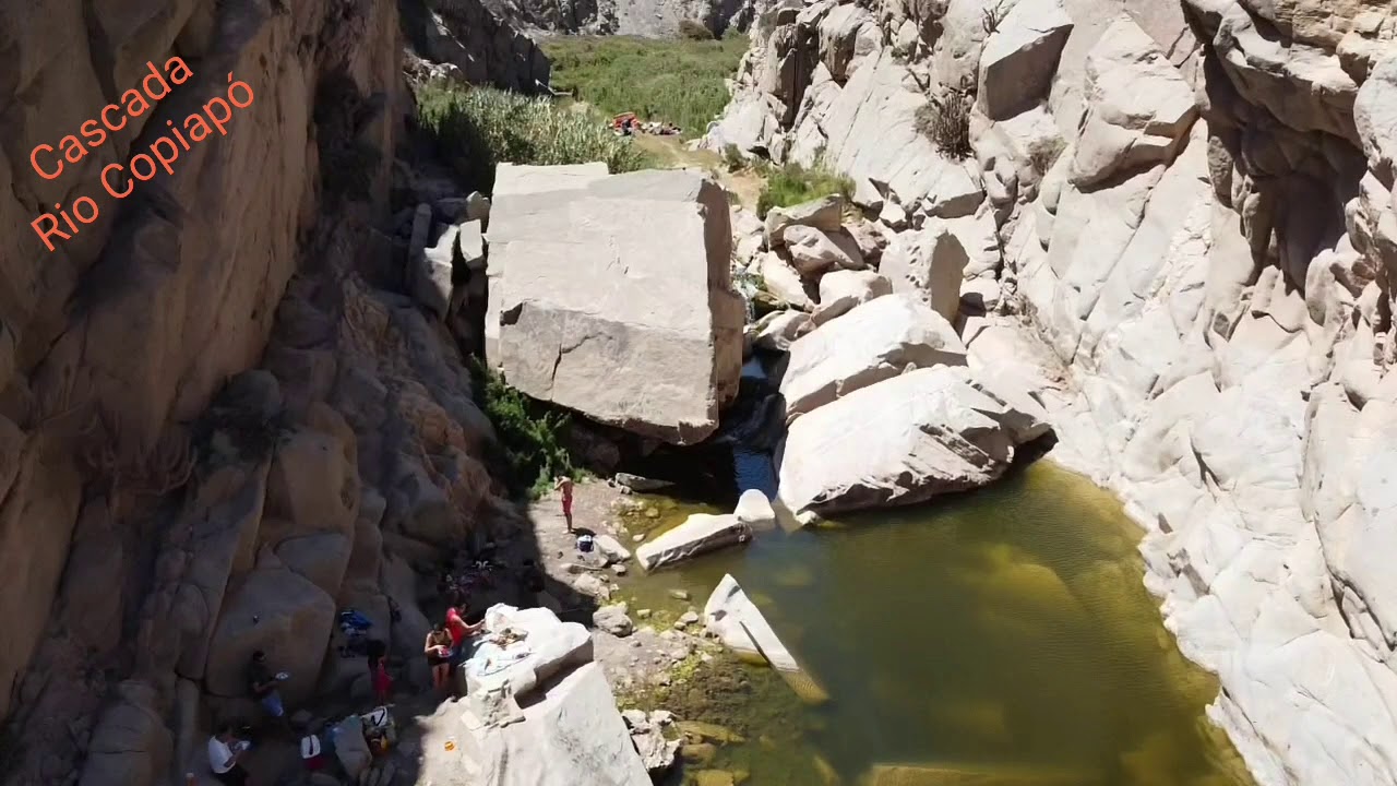 Cascada río Copiapó - YouTube