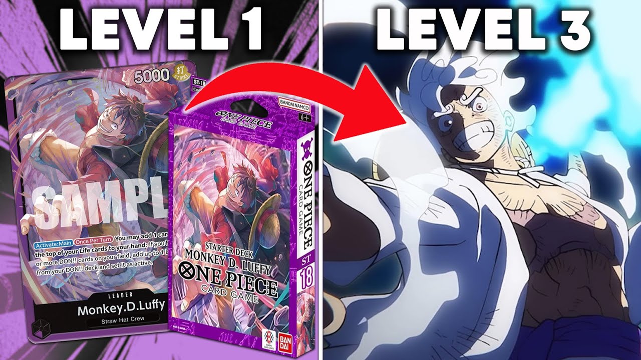Starter Deck Purple Luffy Upgrade Guide! - One Piece TCG - YouTube