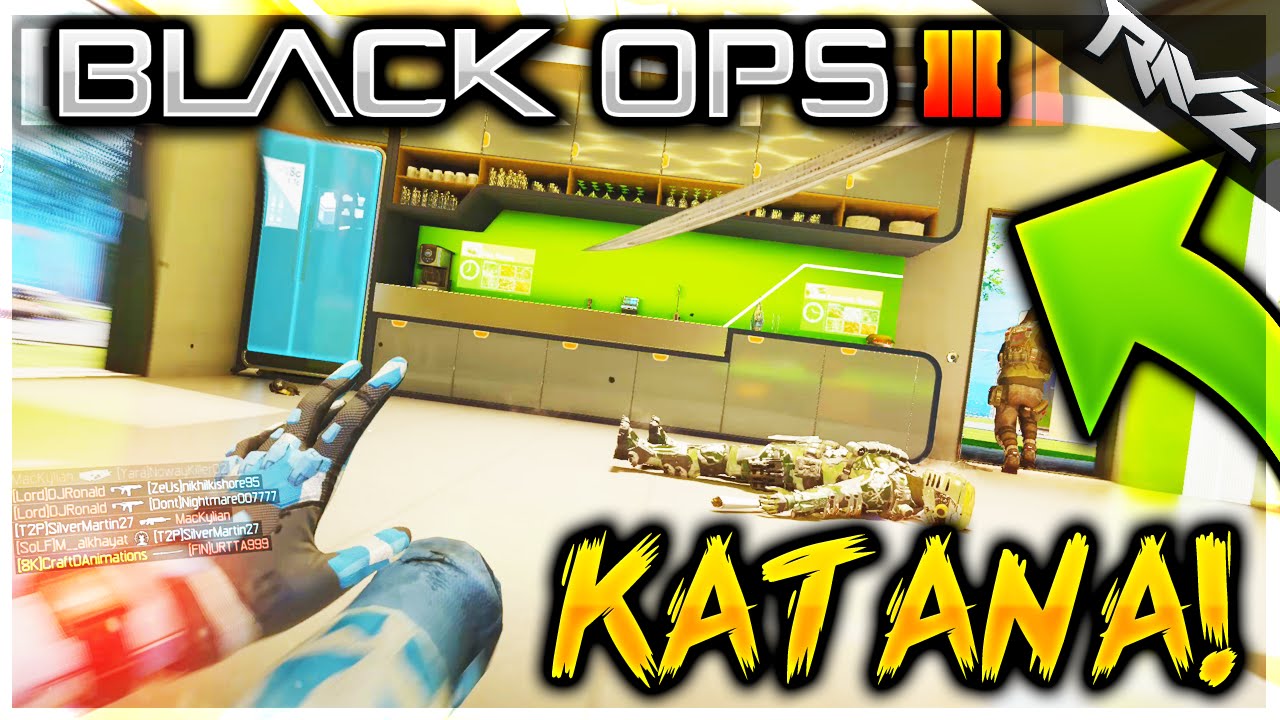 Black Ops 3: New "Katana" Gameplay! "Path Of Sorrows" DLC Weapon ...