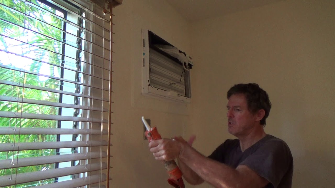 How to Install LG AC Window/Wall Mount Unit...Part 5 Installing the ...