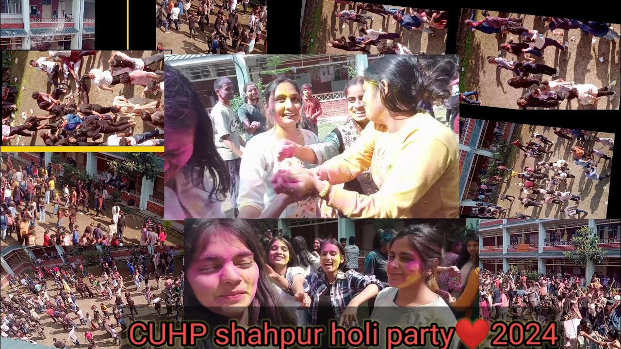 central university of himachal pradesh shahpur holi party come on ...