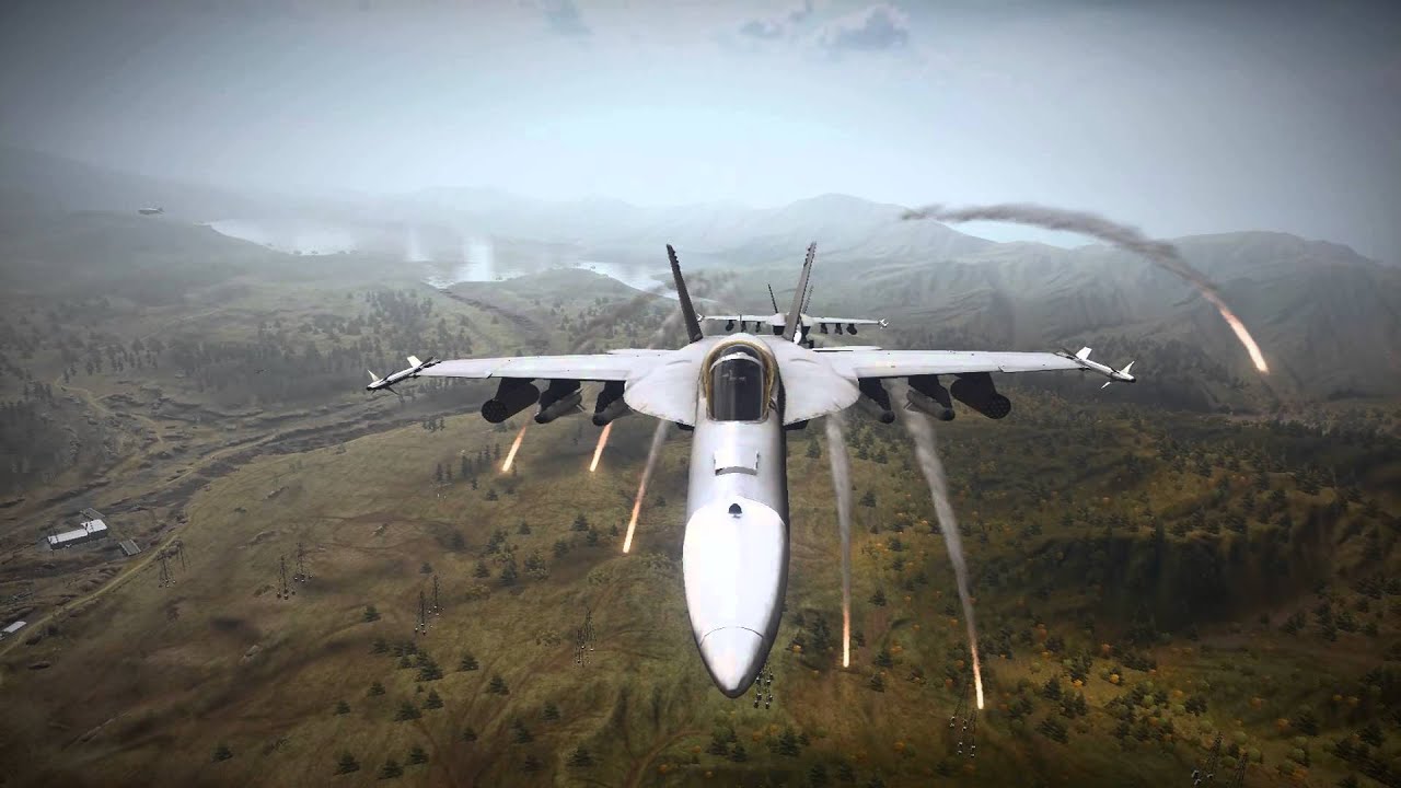 Battlefield 3 - Cinematic Jets Flying On End Game - Free Cam V2 - YouTube