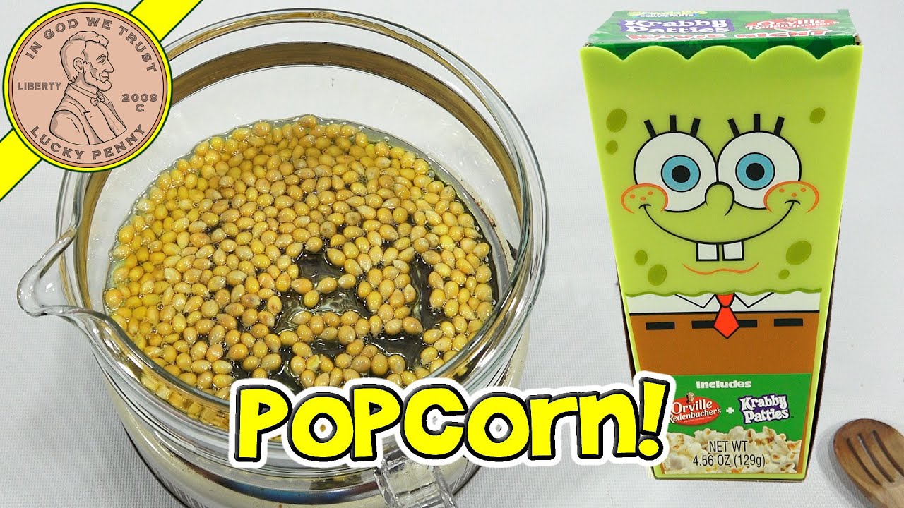 SpongeBob SquarePants Movie Night Candy & Popcorn Set & Krabby Patties ...