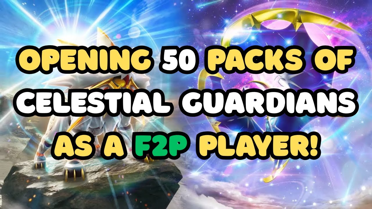 Opening 50 Celestial Guardians Packs in Pokemon TCG Pocket! - YouTube