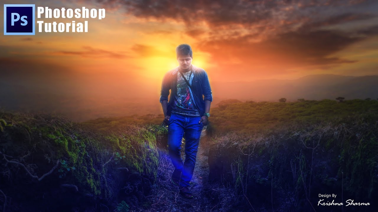 Photoshop Manipulation Tutorial | Dramatic Sunset Photoshop ...