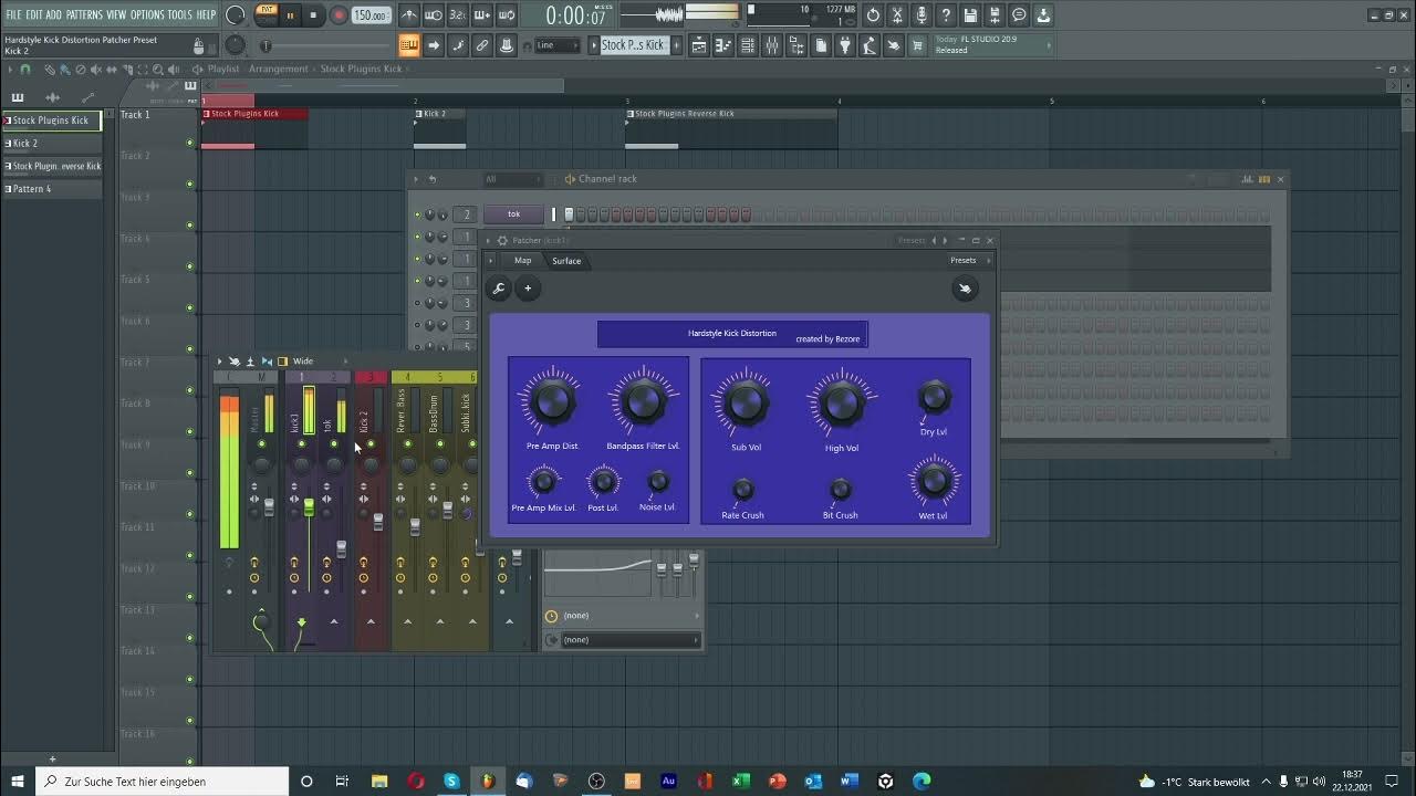Fl Studio Patcher Preset (Hardstyle) - YouTube