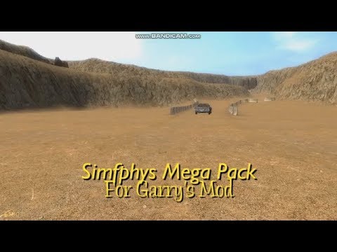 Simfphys Mega Pack for Garry's Mod - YouTube