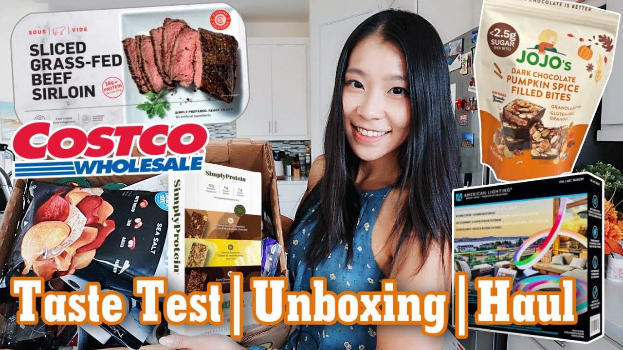 Costco Haul & Taste Test| JoJo's chocolate pumpkin spice bites, grass ...
