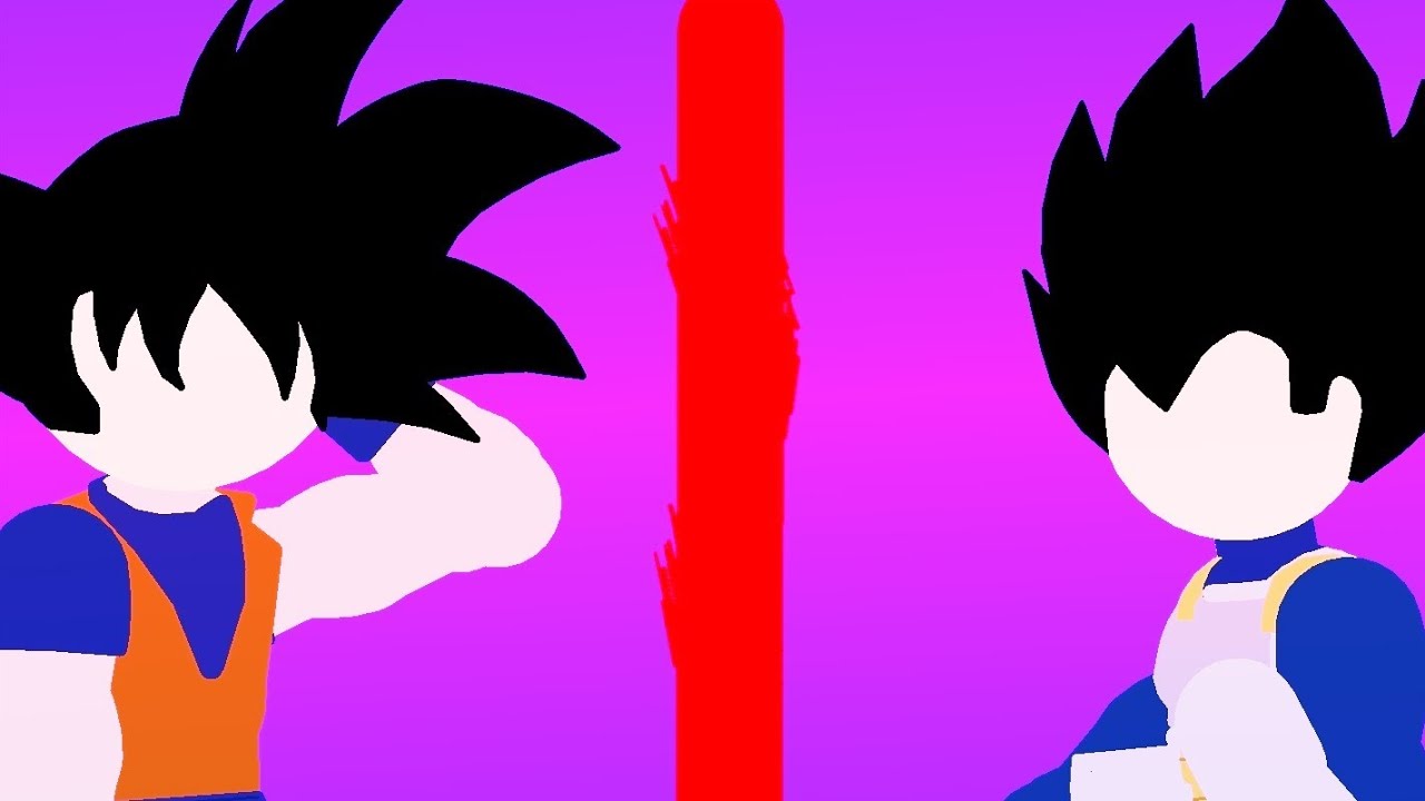 Vegeta VS Goku (Sticknodes) (part 1..) - YouTube
