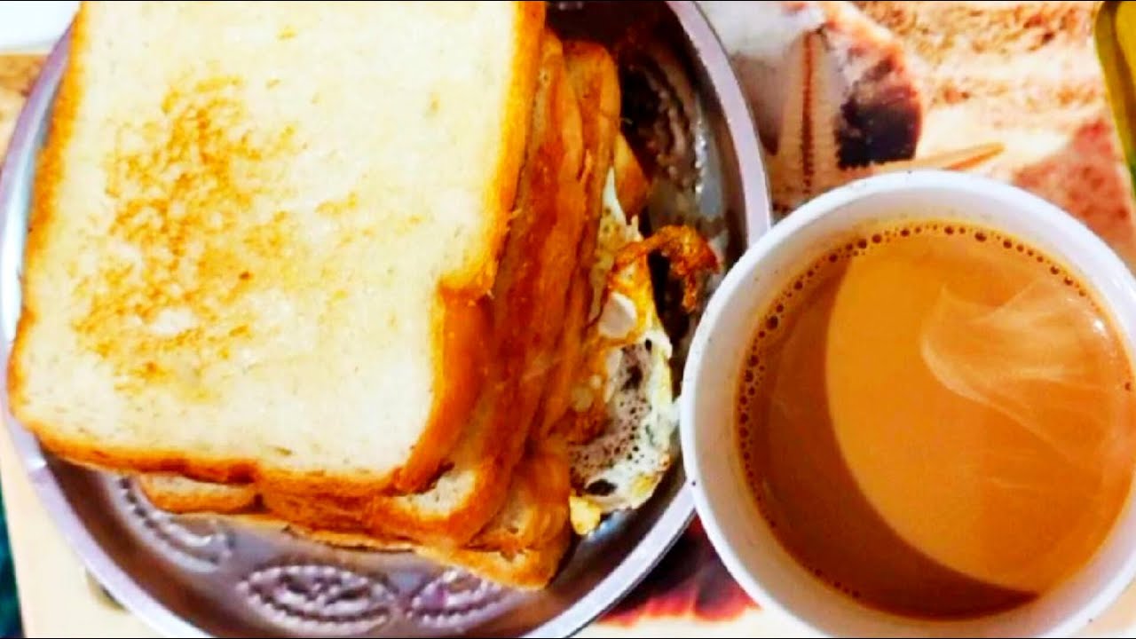 Sunday Special Morning Breakfast Recipe | Chai Bread Nashta | Morning ...