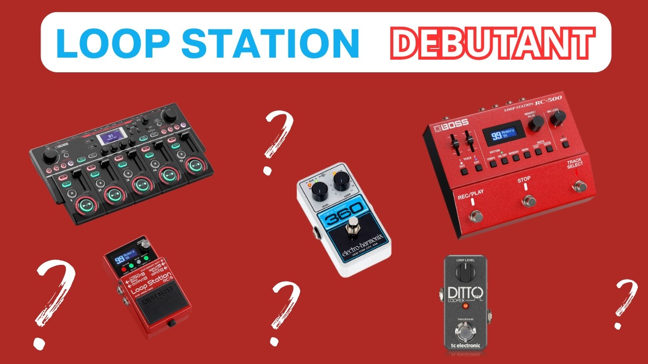 Débutants : choisissez votre première Loop Station FACILEMENT ! - YouTube