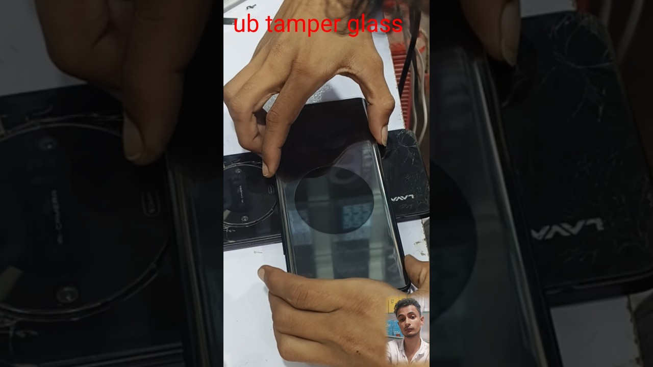 Ub tamper glass #mobile #vivo#unboxing - YouTube