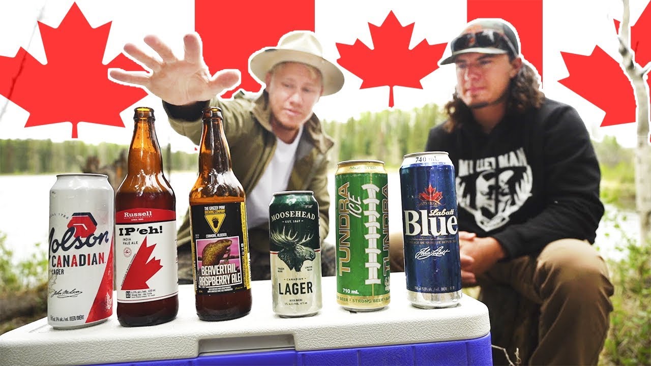 Trying CANADIAN Beer for the FIRST TIME - YouTube