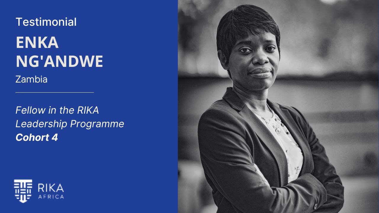 Enka Ng'andwe: Preparing for Leadership in a VUCA World with RIKA - YouTube
