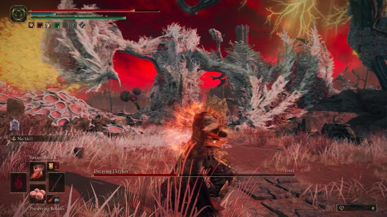 ELDEN RING - Slaying The Decaying Ekzykes The Bad Breath Dragon - YouTube