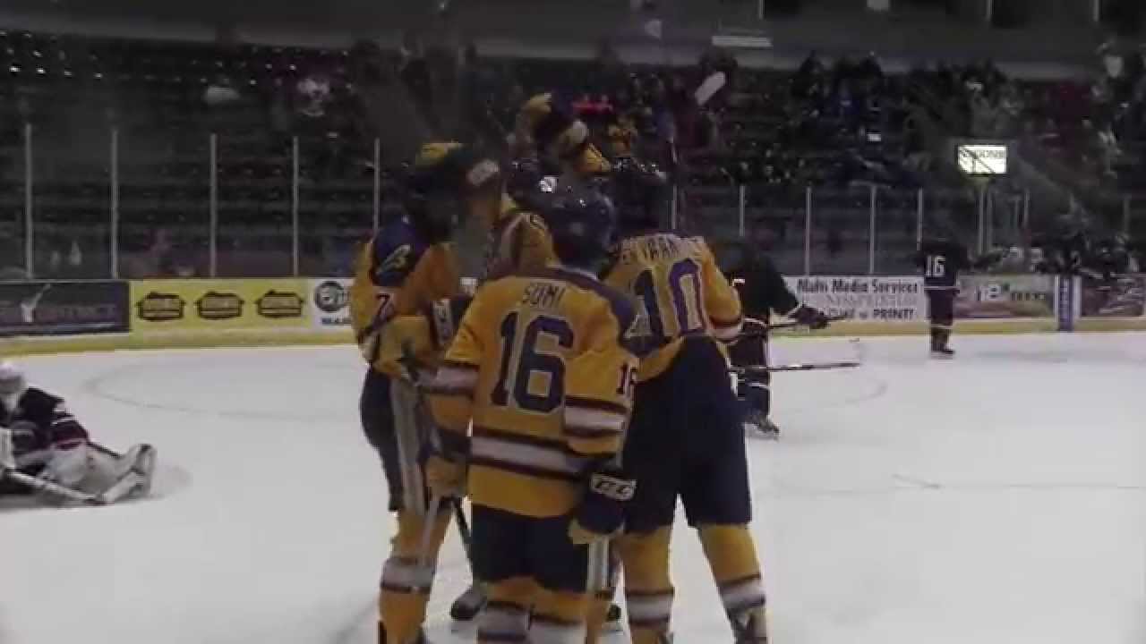 Elmira College Men's Ice Hockey vs. Wesleyan University - YouTube