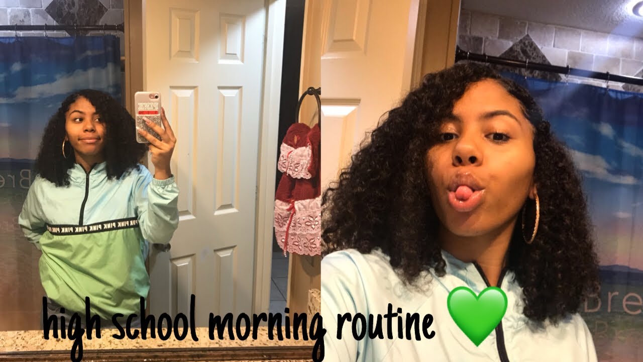High school morning routine (freshman)🥰 - YouTube